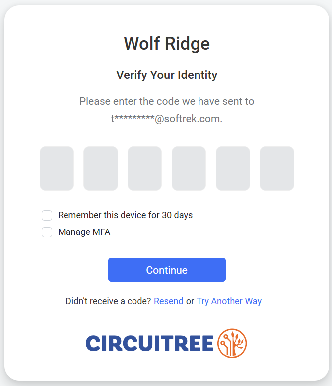 🔐 Multi-Factor Authentication (MFA) — End-User Guide for CircuiTree Admins – CircuiTree
